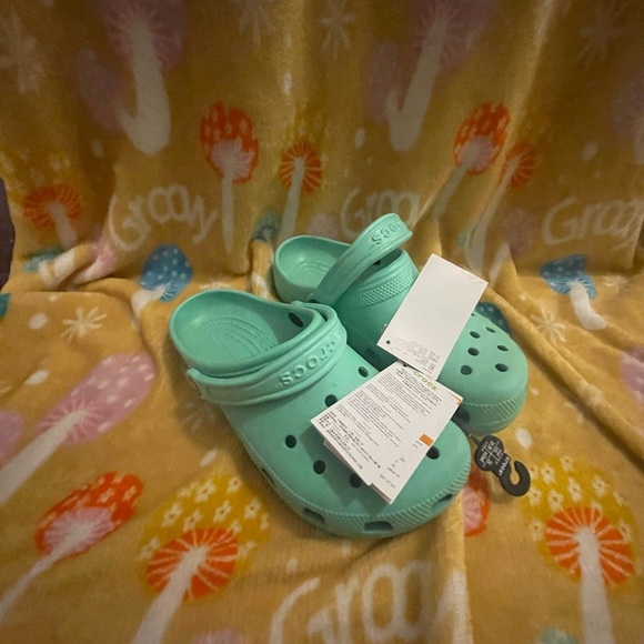 CROCS | Shoes | Jade Stone Colored Adult Crocs Classic Clogs | Poshmark